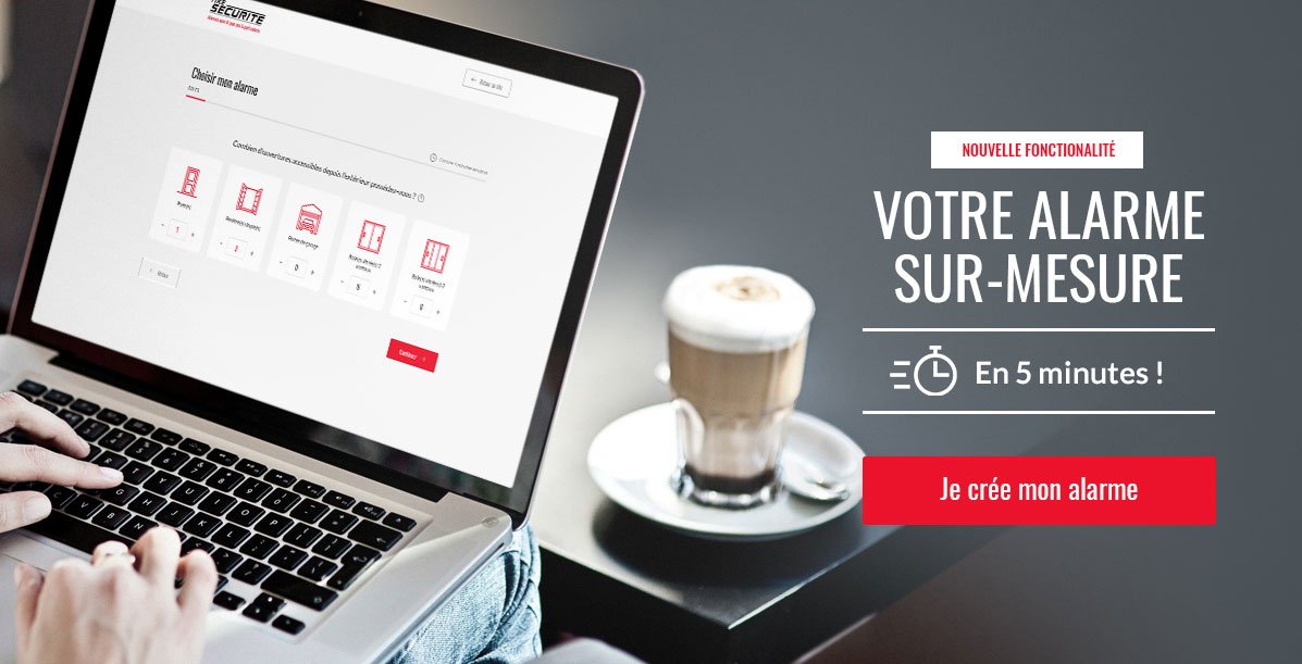 Alarme maison et vidéosurveillance - connectée et sans abonnement